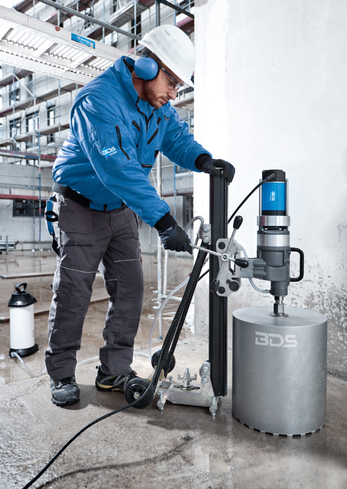 DIAMOND WET CORE DRILLING MACHINE - MCW 160 - BDS Concrete Core Drilling
